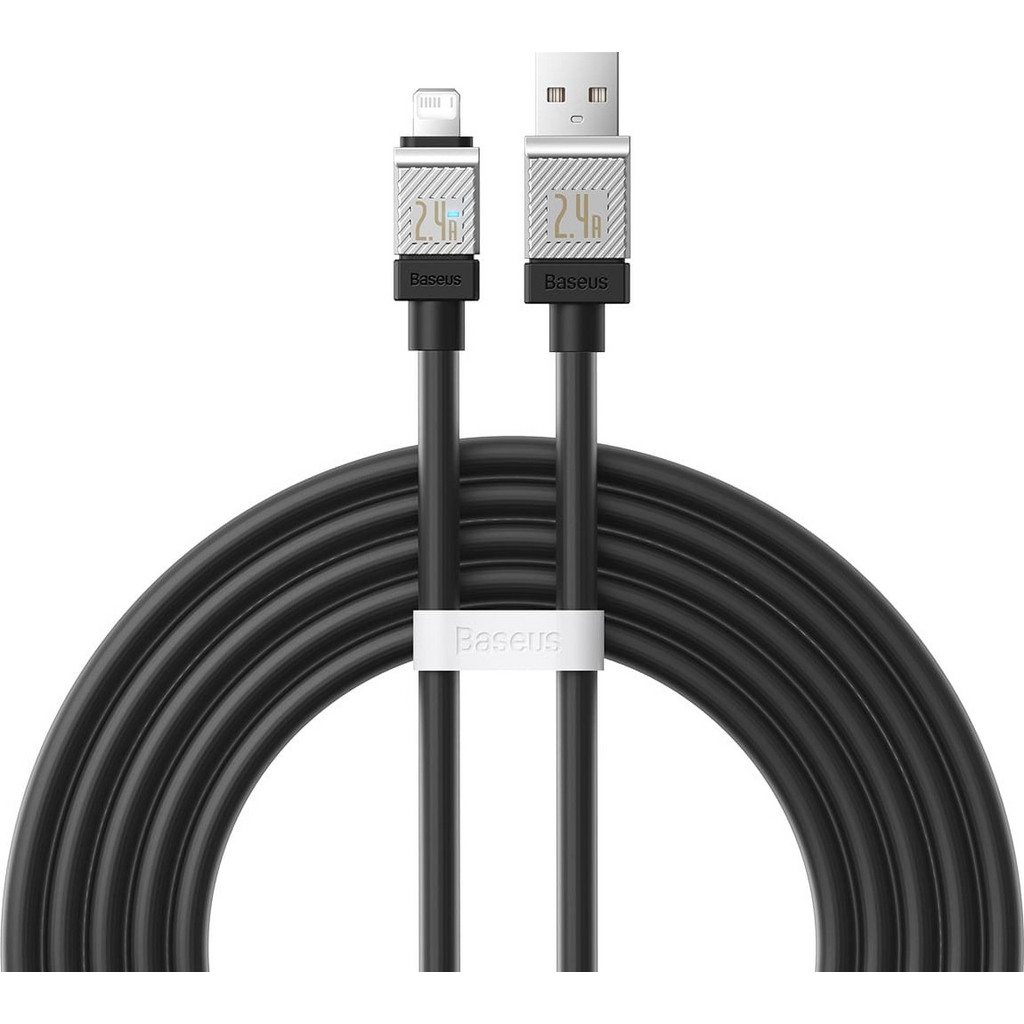 Baseus CoolPlay USB-A to Lightning Cable 2m Black 6932172626761 ...