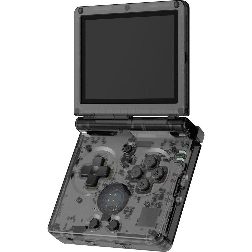 Anbernic RG35XX SP Ηλεκτρονική Παιδική Retro Κονσόλα Black/Transparent ...