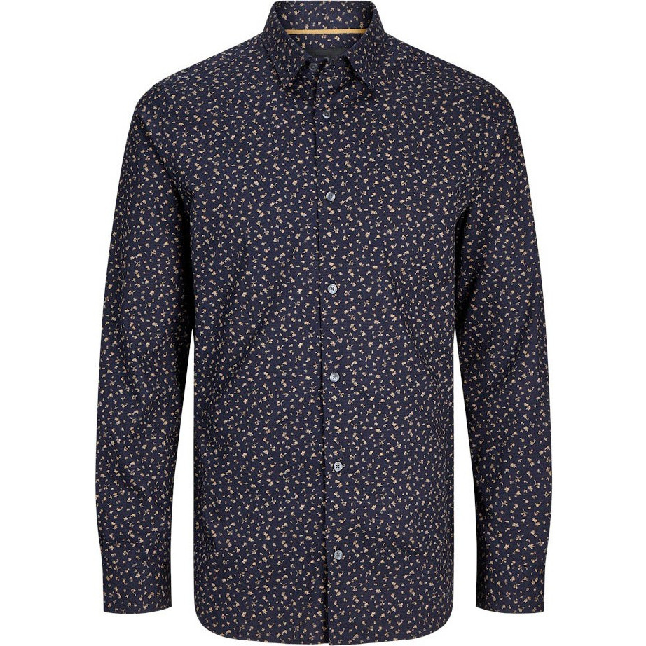 Jack & Jones Ανδρικό Πουκάμισο Βαμβακερό Μακρυμάνικο Κανονική Γραμμή ...