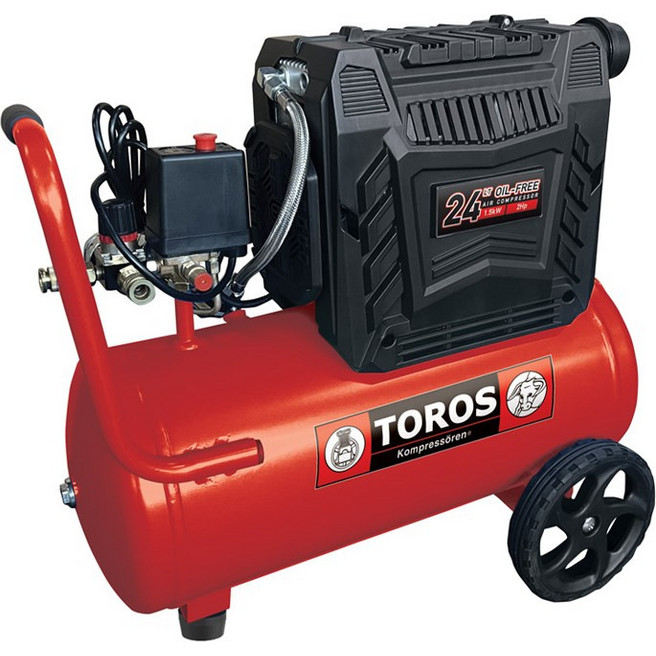 Toros 602048 Κομπρεσέρ Αέρος Ρεύματος 24lt 2hp | BestPrice.gr
