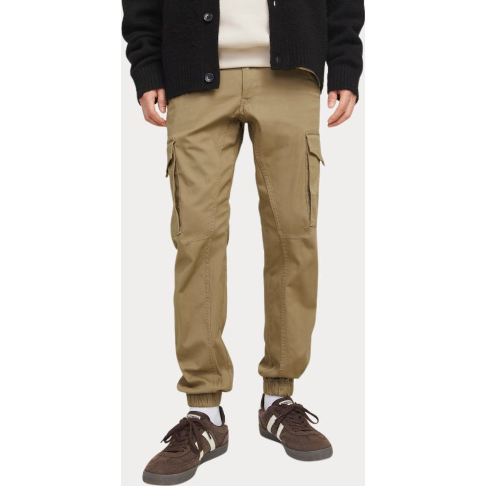 Jack & Jones Ανδρικό Παντελόνι Cargo Joggers Ελαστικό Κανονική Εφαρμογή ...