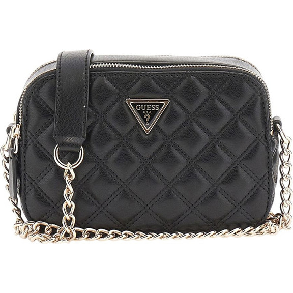 Guess Giully II Γυναικείο Τσαντάκι Χιαστί από Δερματίνη Μαύρο με ...