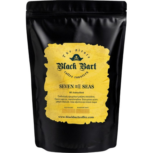 Black Bart Seven Seas Coffee Blend Καφές Espresso σε Κόκκους 1kg ...