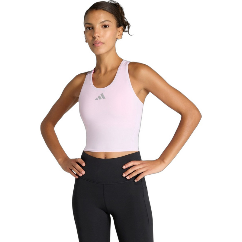 Adidas Adi365 Cheering Tank Γυναικείο Αθλητικό Crop Top Ροζ KA0337 ...