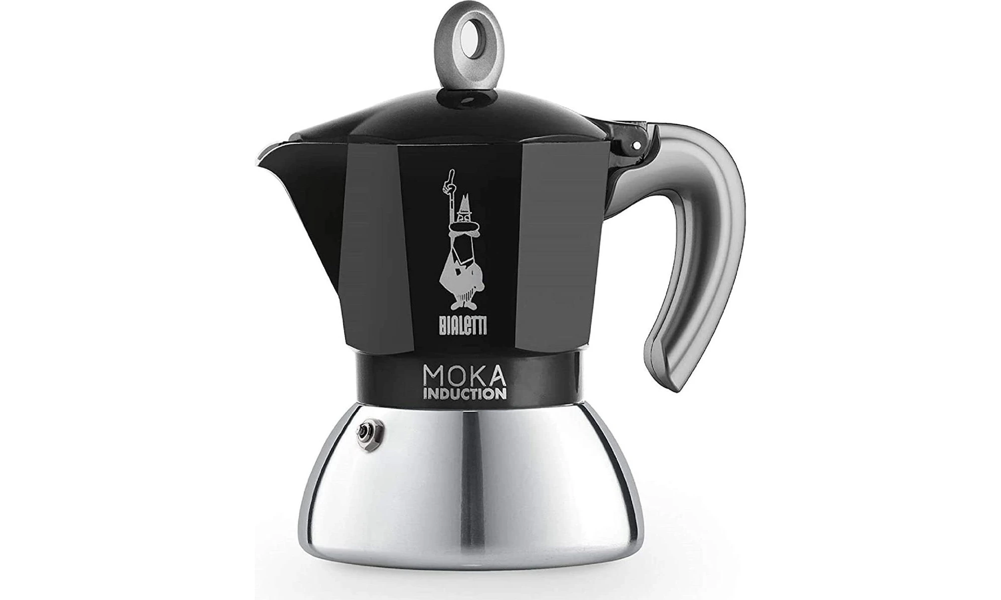 Bialetti Moka Induction 2 Cups Black | BestPrice.gr