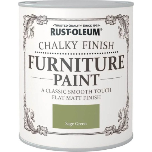 Rust-Oleum Chalky Finish Furniture Paint Χρώμα Κιμωλίας Sage Green ...