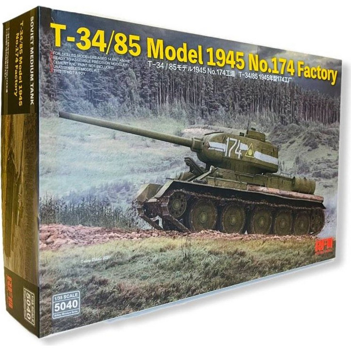 Rye Field Models T-34/85 Model 1944 No.174 Factory 1:35 | BestPrice.gr