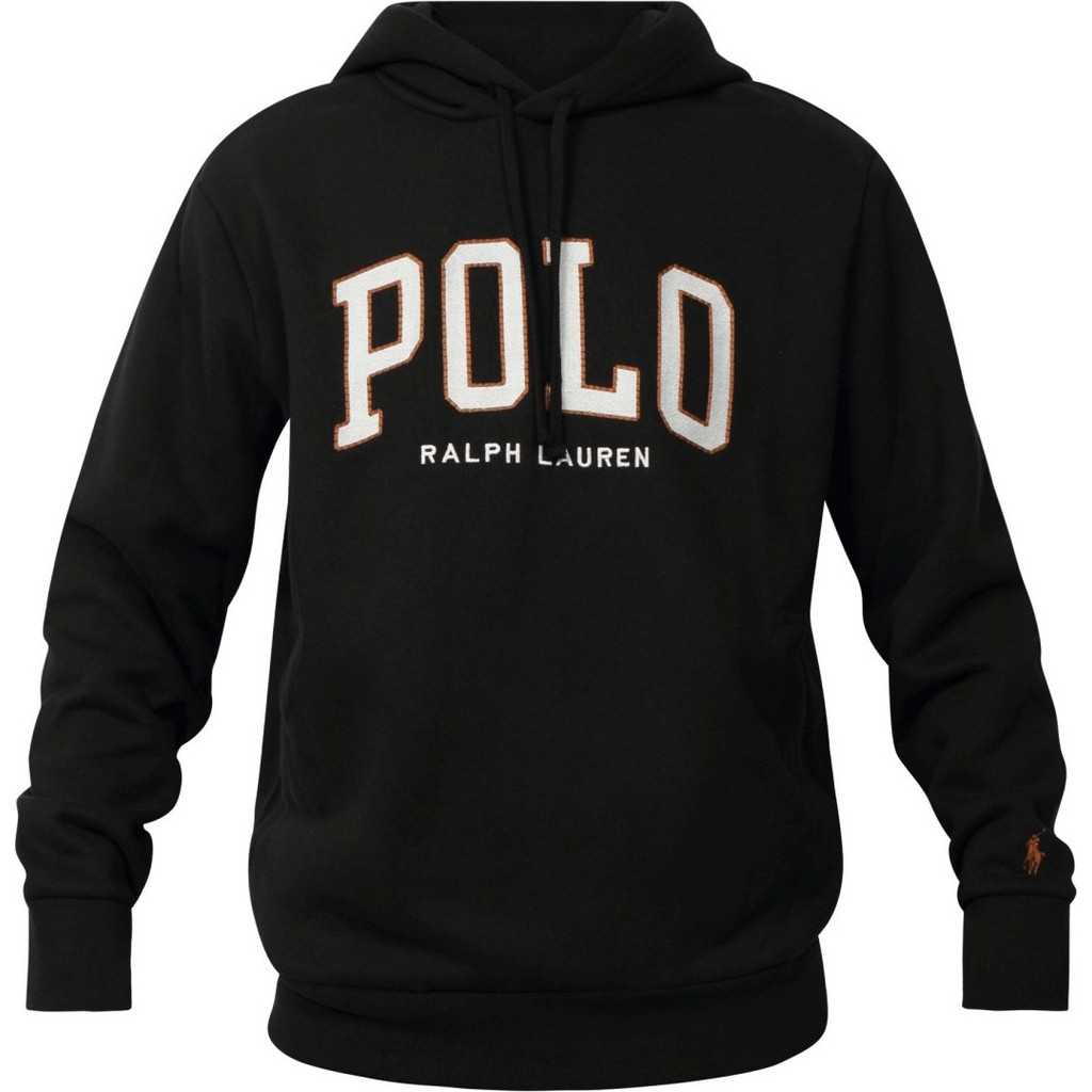 Polo Ralph Lauren Ανδρικό Φούτερ με Κουκούλα Μαύρο 710917886-006 ...