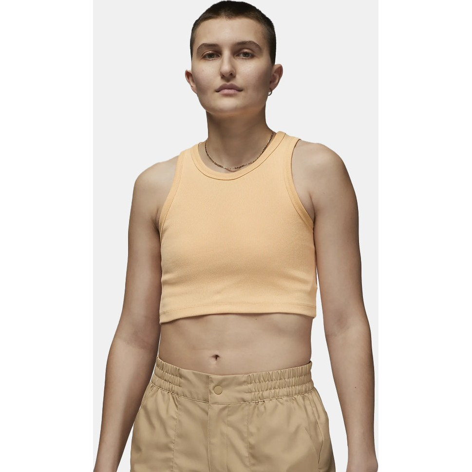 Jordan Γυναικείο Αθλητικό Crop Top Κίτρινο DX4700-251 | BestPrice.gr