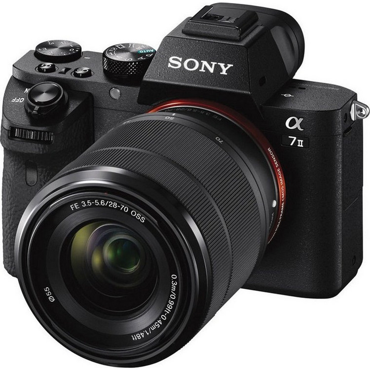 Sony α7 Mark II Mirrorless Φωτογραφική Μηχανή Full Frame + Kit 28-70mm ...