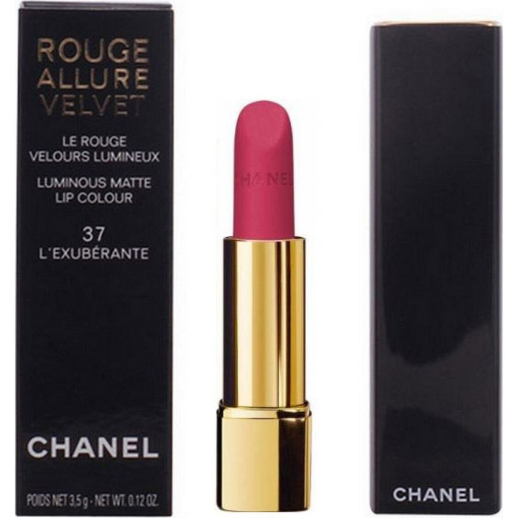 Chanel Rouge Allure Velvet Luminous Matte 56 Rouge Charnel Long Lasting ...