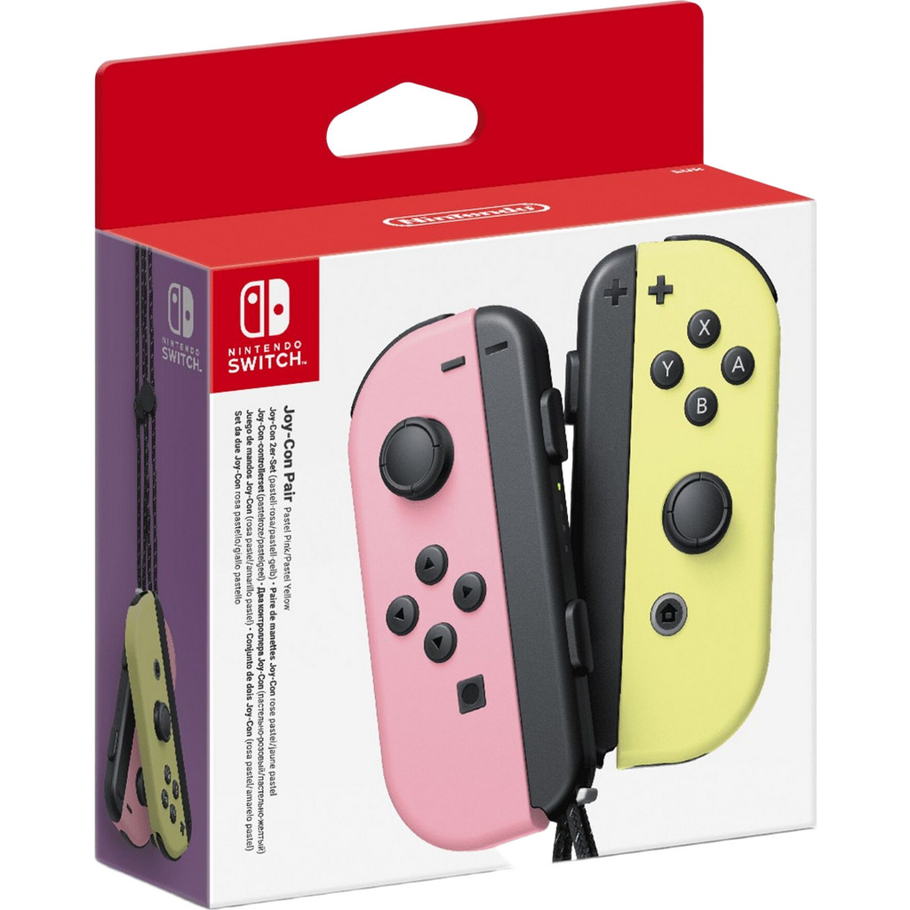 Nintendo Joy-Con Set Wireless Controller Switch Pink Yellow | BestPrice.gr