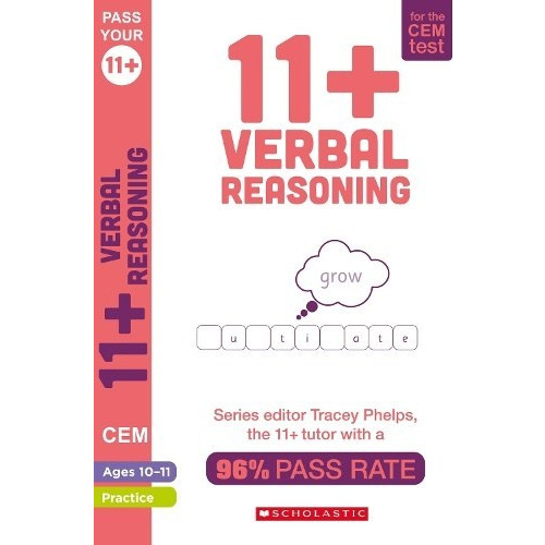 11+ Verbal Reasoning Practice and Assessment for CEM Test Ages 10-11 ...