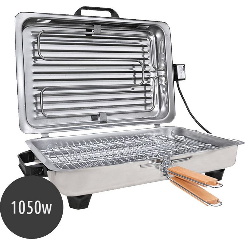 Roller 20106 Ηλεκτρική Ψησταριά Σχάρας 1050W με Καπάκι 35x26cm ...