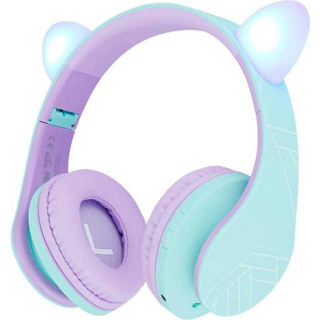 PowerLocus P2 Cats Ears Ασύρματα Bluetooth Ακουστικά Over Ear με Noise ...