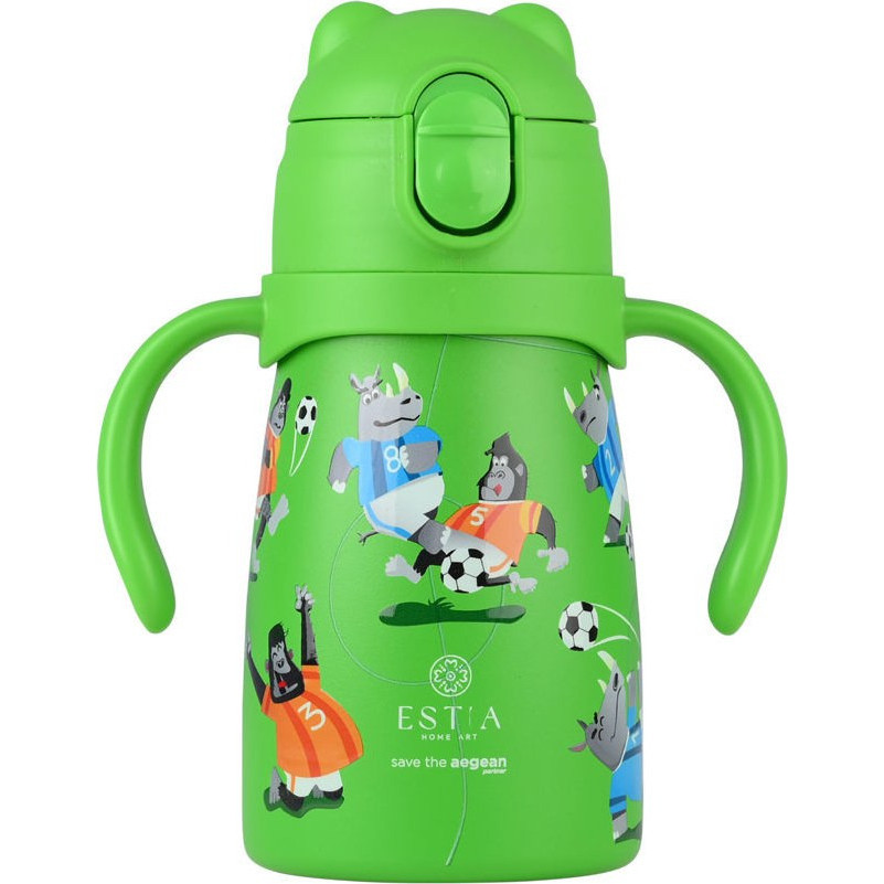 Estia Bubble Bottle Save The Aegean Jungle Kick Παιδικό Παγούρι Θερμός ...