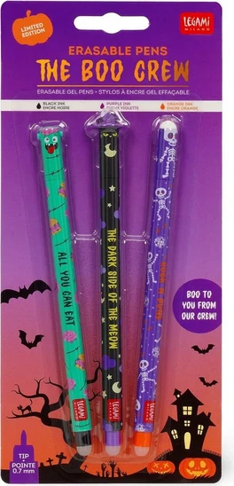 Legami Halloween - The Boo Crew Σετ Στυλό Gel που Σβήνει 0.7mm ...