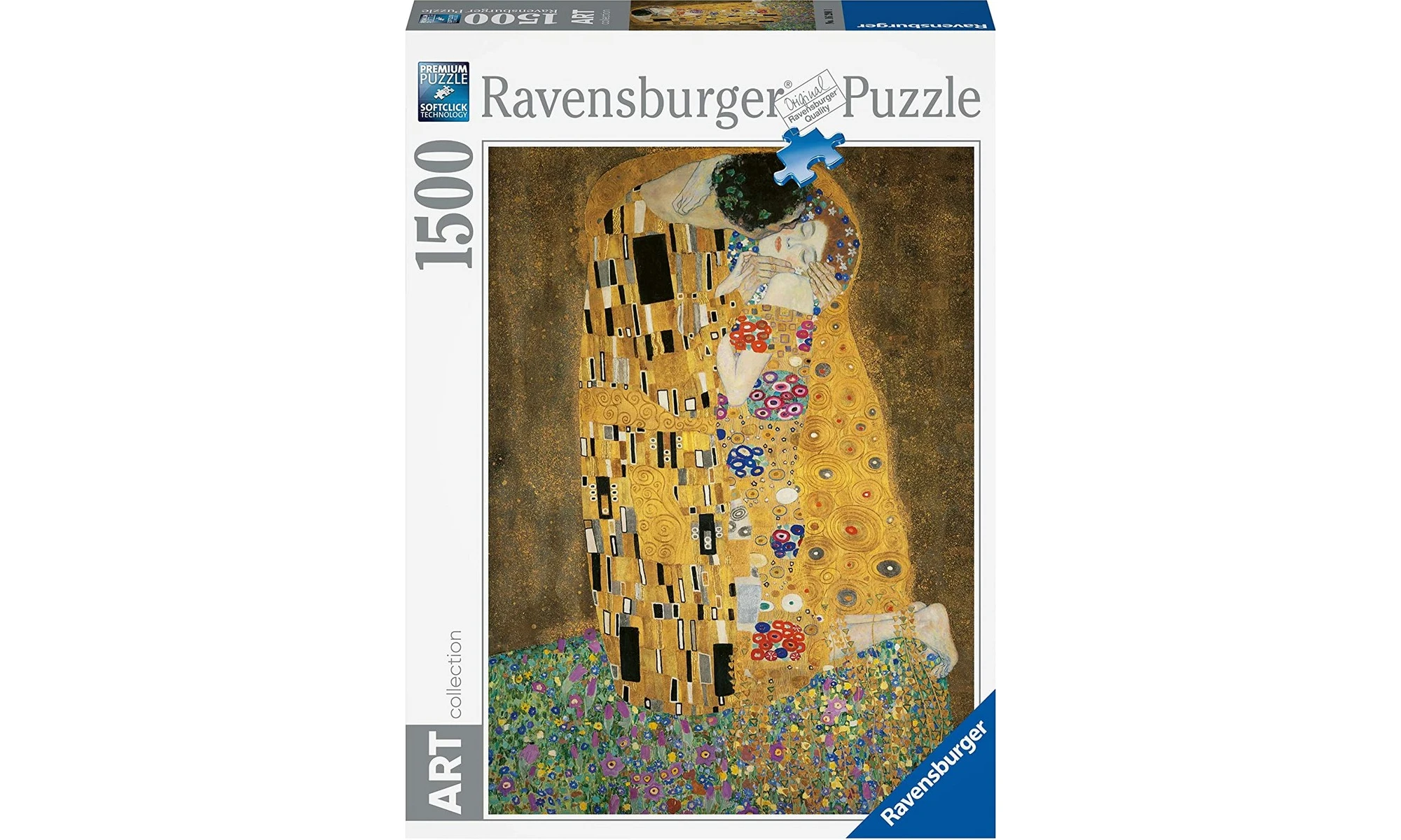 Puzzle Ravensburger Klimt Το Φιλί 1500 Κομμάτια | BestPrice.gr