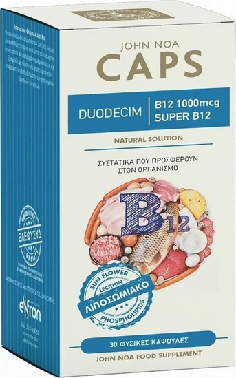 John Noa Caps Duodecim B12 30 Κάψουλες | BestPrice.gr