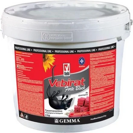Gemma Vebirat Forte Block Ποντικοφάρμακο 5kg | BestPrice.gr