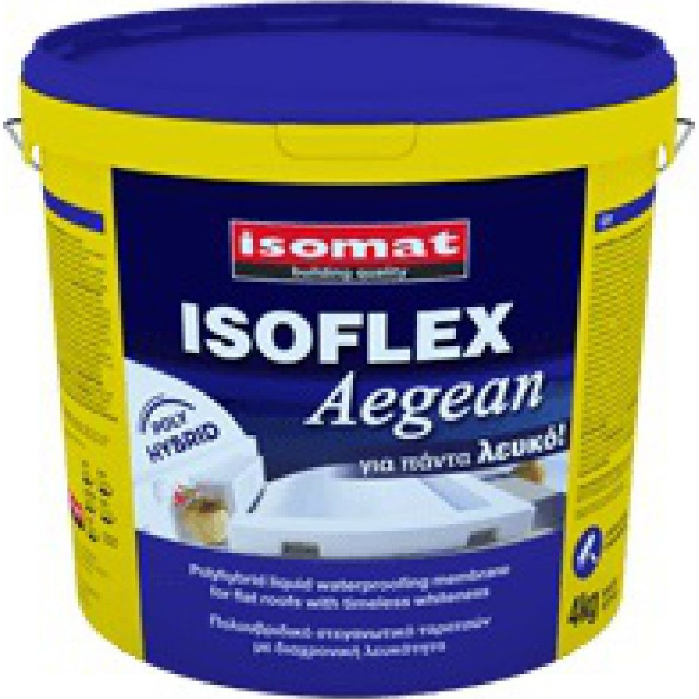 Isomat Isoflex Aegean Υβριδικό Ελαστομερές Λευκό 4kg | BestPrice.gr