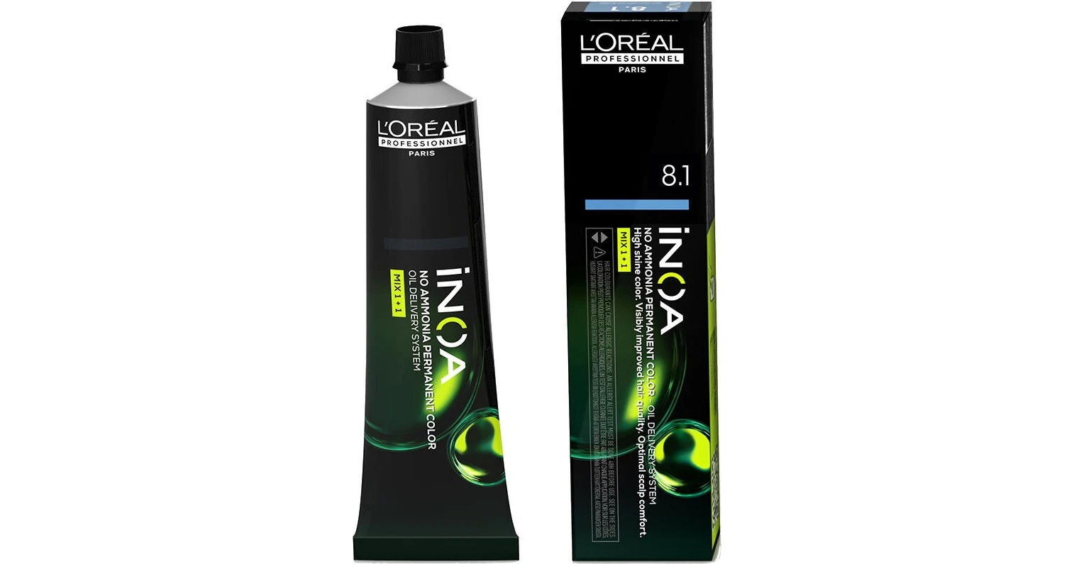 L'Oreal Professionnel Inoa No Ammonia 8.1 Μόνιμη Βαφή Μαλλιών Χωρίς Αμμωνία 60gr | BestPrice.gr