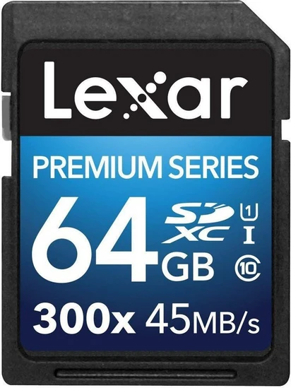 Lexar 300X Premium II SDXC 64GB Class 10 U1 UHS-I | BestPrice.gr