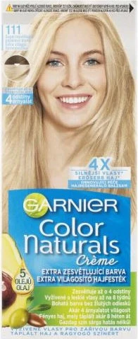Garnier Color Naturals Creme 111 Extra Light Natural Ash Blond Μόνιμη ...