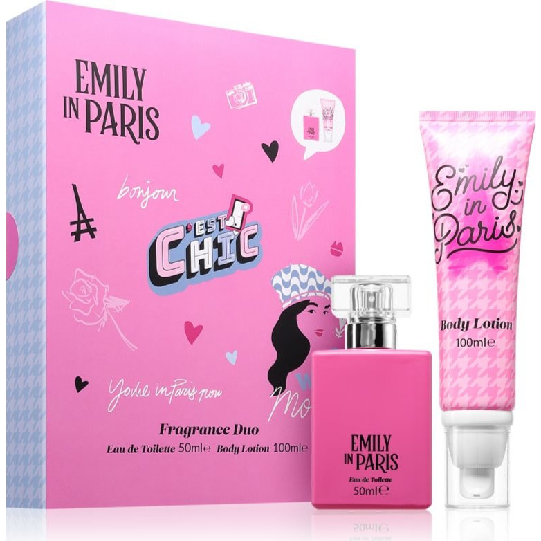 Emily In Paris Eau de Toilette 50ml + Body Lotion 100ml | BestPrice.gr