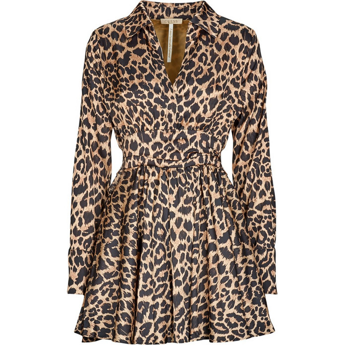 Guess Concetta Mini Φόρεμα για Γάμο / Βάπτιση Μπεζ W5YK00WF1T2-P1MO ...