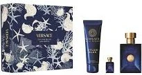 Versace Pour Homme Dylan Blue Eau de Toilette 100ml + 5ml + Shower Gel ...