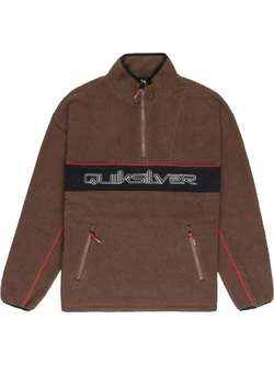 Quiksilver Ανδρικό Φούτερ με Κουκούλα & Τσέπες Καφέ EQYFT05128-CSD0 ...
