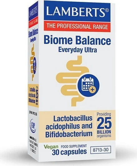 Lamberts Biome Balance Everyday Ultra Προβιοτικά 30 Κάψουλες | BestPrice.gr
