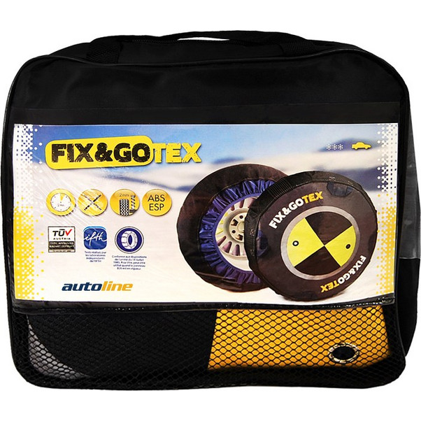 Autoline Fix&Go Tex E Αντιολισθητικές Χιονοκουβέρτες για Επιβατικό 2τμχ ...