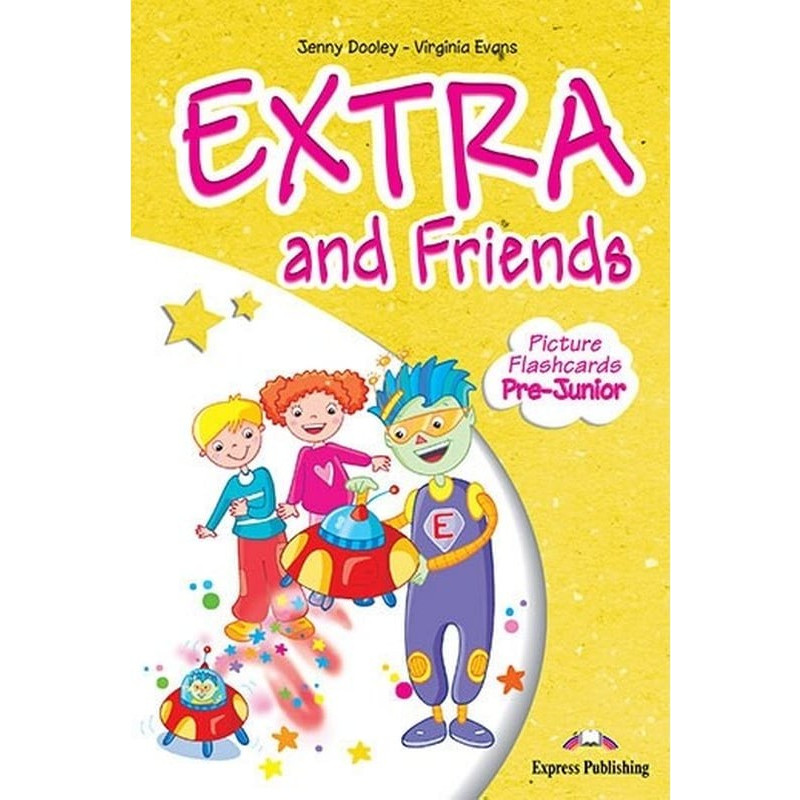 Extra and Friends Pre-Junior Picture Flashcards - Virginia Evans, Jenny ...