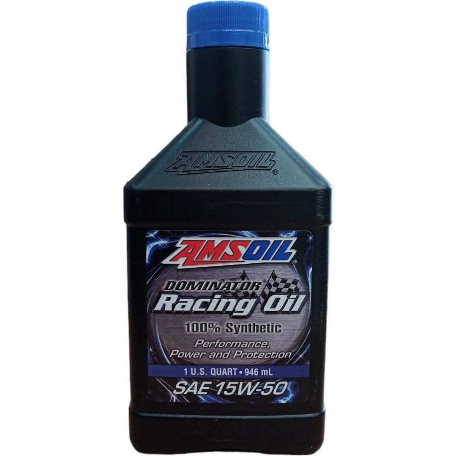 AMSOIL Dominator Racing Συνθετικό Λάδι Αυτοκινήτου 15W-50 946ml ...