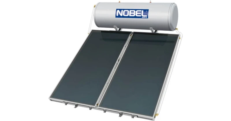 Nobel Aelios Ηλιακός Θερμοσίφωνας 200lt 4m² Glass Tριπλής Ενέργειας ...