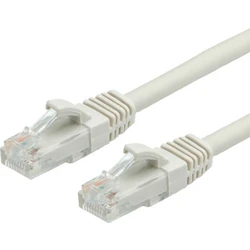 Value Flat U/UTP Cat.6a Καλώδιο Δικτύου Ethernet 1m White 21.99.2061-40 ...
