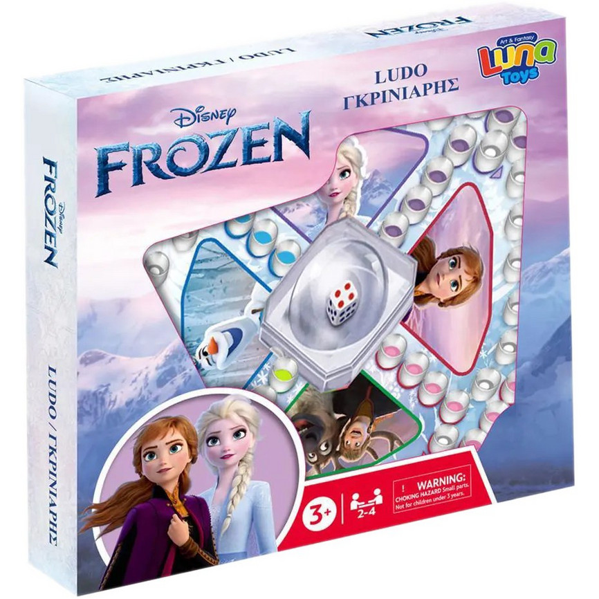 Luna Disney Frozen Γκρινιάρης Επιτραπέζιο Παιχνίδι για Παιδιά 3+ Ετών ...