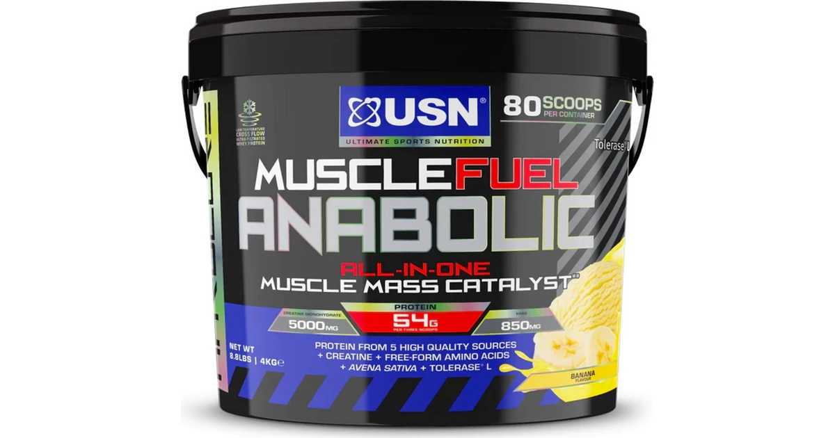 USN Muscle Fuel Anabolic Banana 4kg | BestPrice.gr