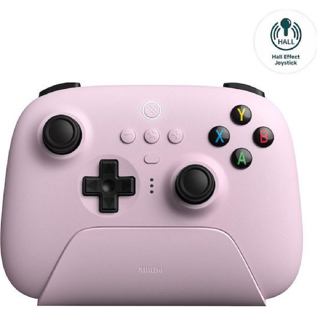 8bitdo Ultimate 2.4g Wireless Controller PC & Android Pink | BestPrice.gr